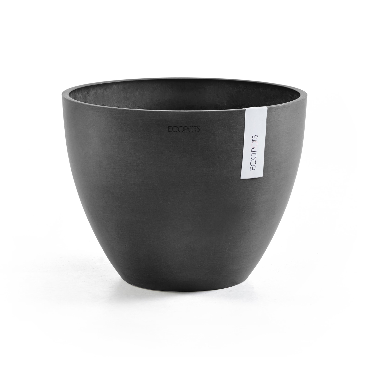 Ecopots Antwerp 40 Dark Grey - AVRI Bloem- en Tuincentrum